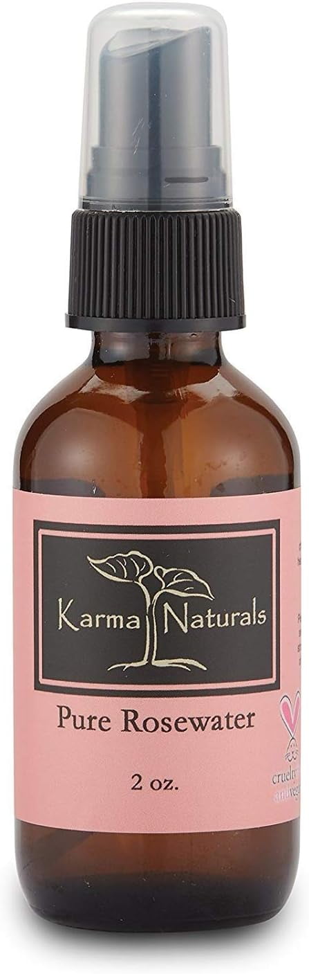 Pure Rose Water Spray Natural Face Toner Anti Toxic Skin Fresher ...