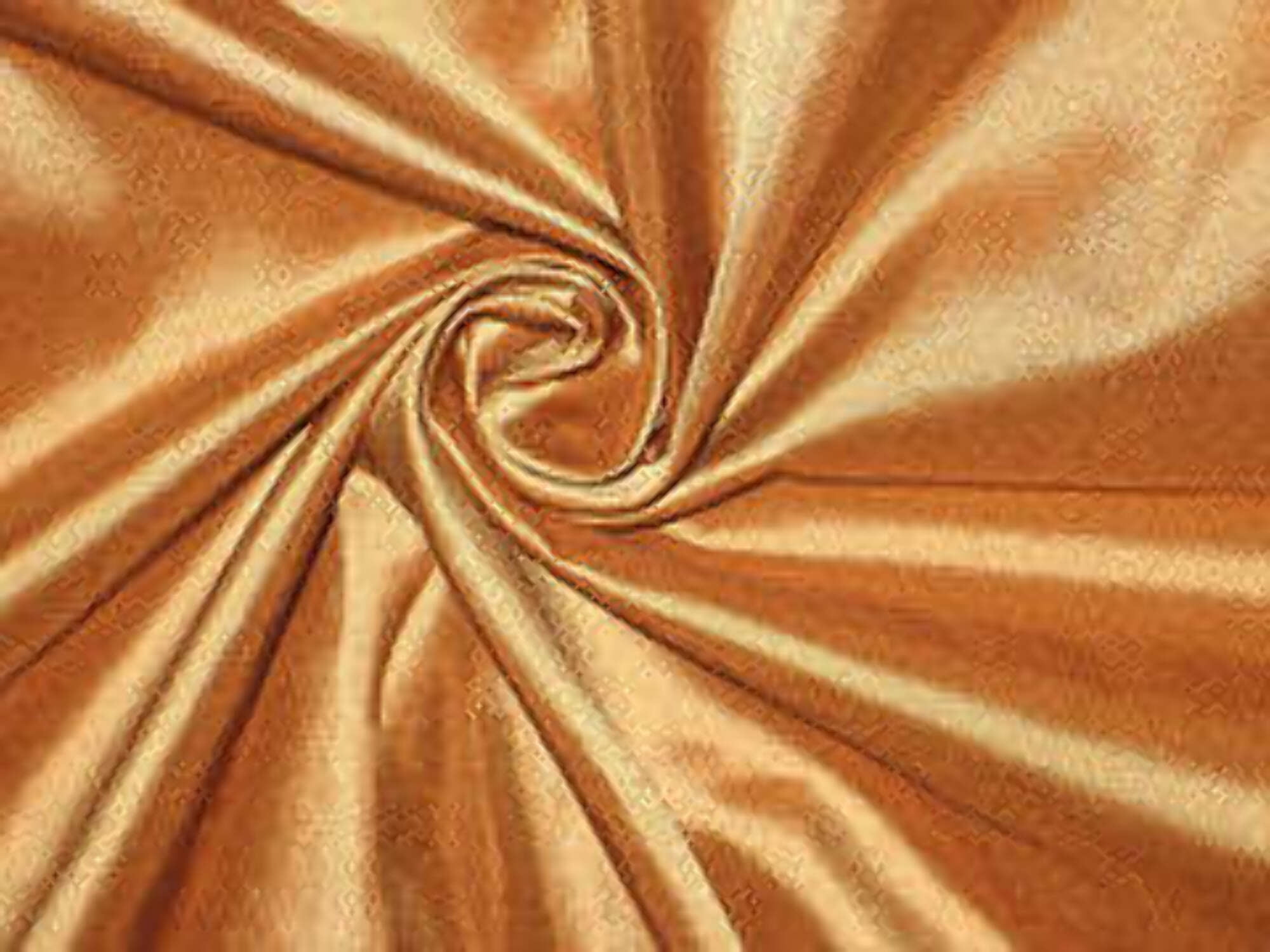 Pure SILK TAFFETA FABRIC Golden Copper color 44" wide TAF90[3] - Walmart.com