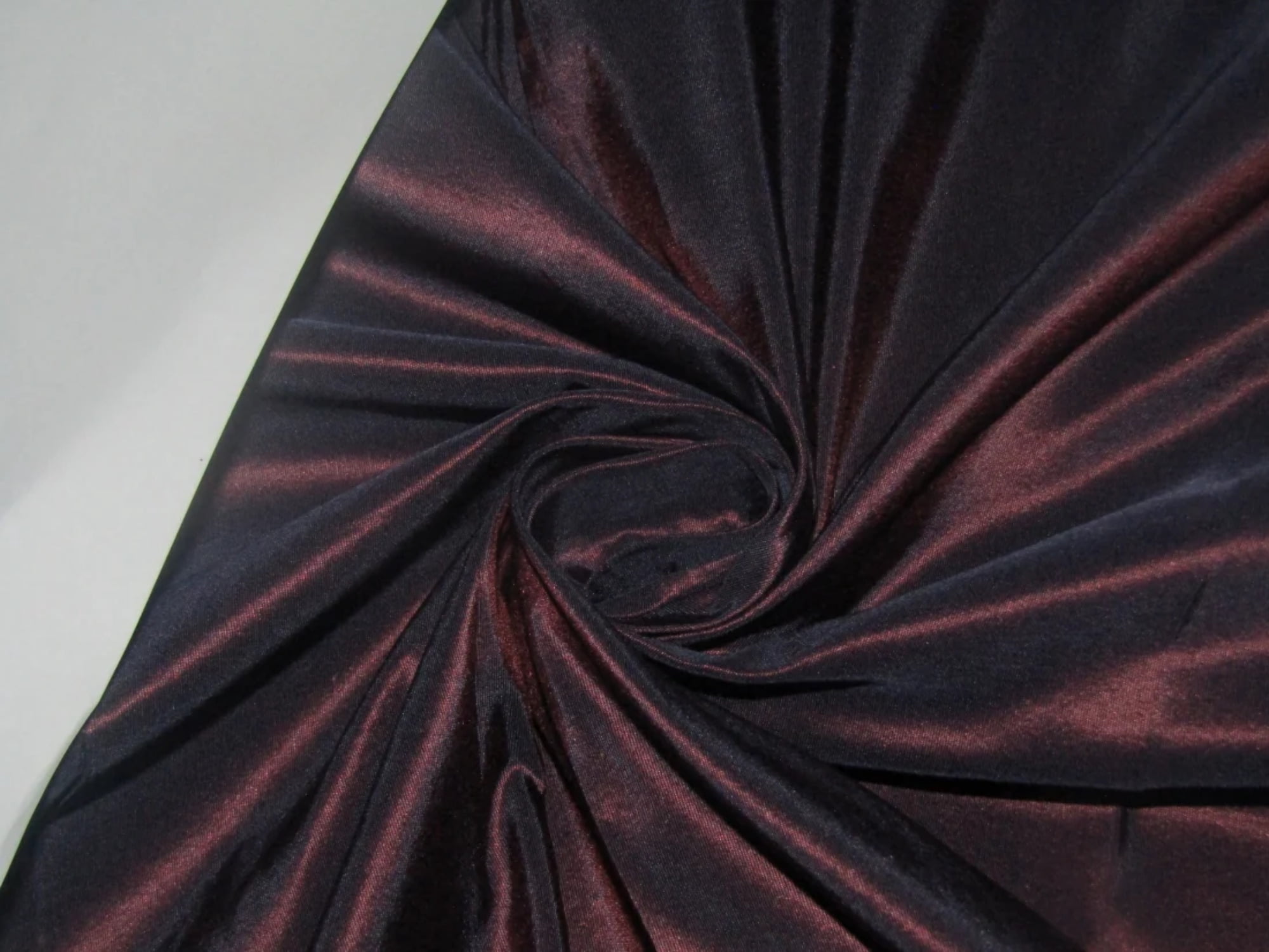 Pure SILK TAFFETA FABRIC Purple x Burgundy Shot color 54" WIDE TAF179[2] - Walmart.com