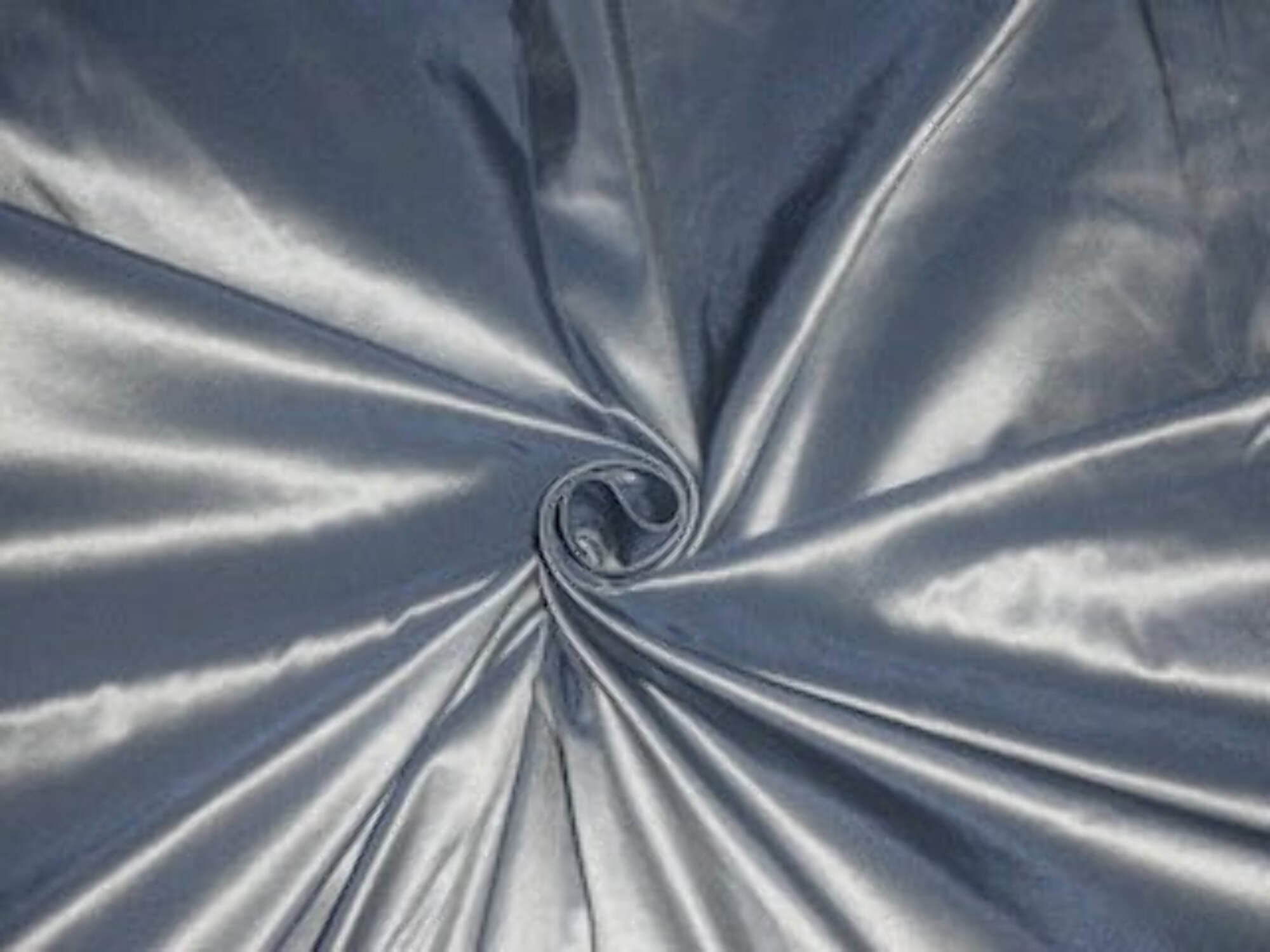 Pure SILK TAFFETA FABRIC Steel Blue x Ivory color TAF#198[11] - Walmart.com