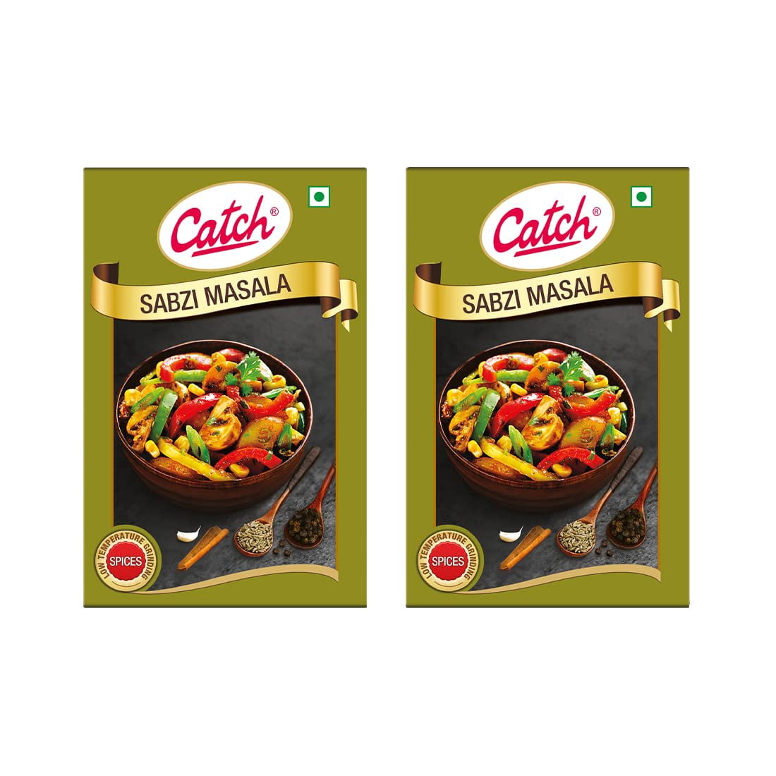 Pure Sabzi Masala Powder By Catch 100gm, 3.5 Ounce | Pack Of 2 ...
