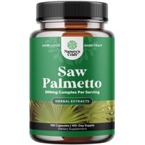 Prostate Support Supplement for Men, 60 Capsules w/Saw Palmetto & Beta-Sitosterol, 33 Herbs to ...