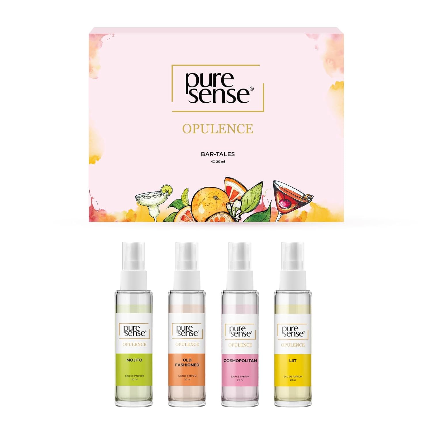 Pure Sense Opulence Bar-Tales Perfume Gift Set For Women | Mojito+ Old ...