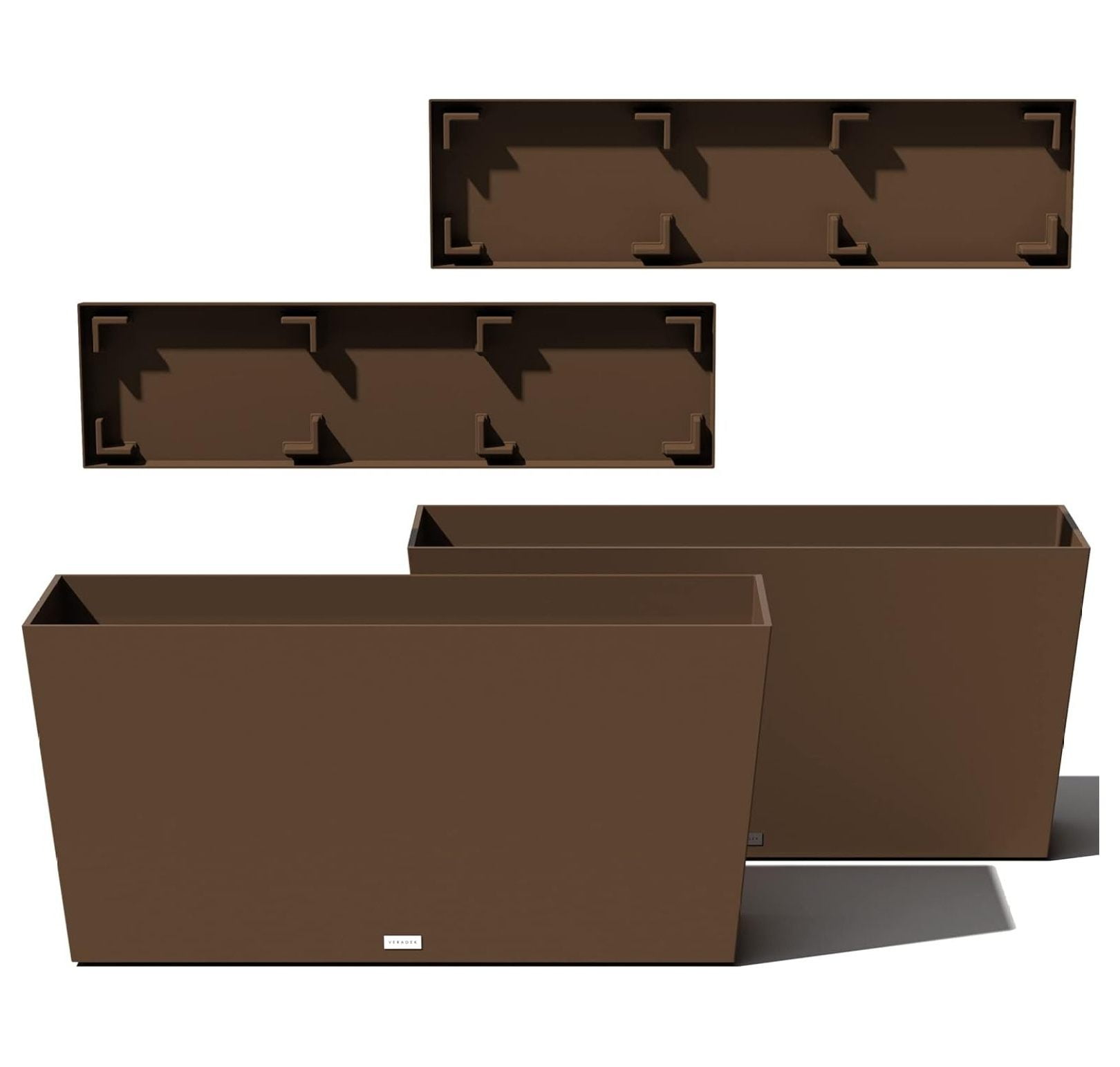 Pure Series Midori Trough Planter - Large Rectangular Planter for ...