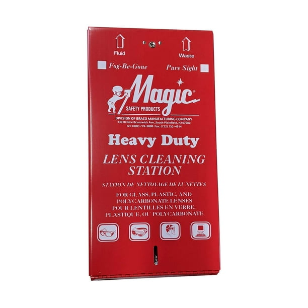 Pure Sight Lens Cleaning Station 9" x 17" x 3 1/4" (2 Station) By Magic ...