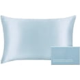 The Pure Silk Pillow Case - Pure 22 Momme Mulberry Silk - Size Standard ...