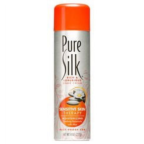 Pure Silk Sensitive Skin Spa Therapy Shave Cream for Women - Walmart.com