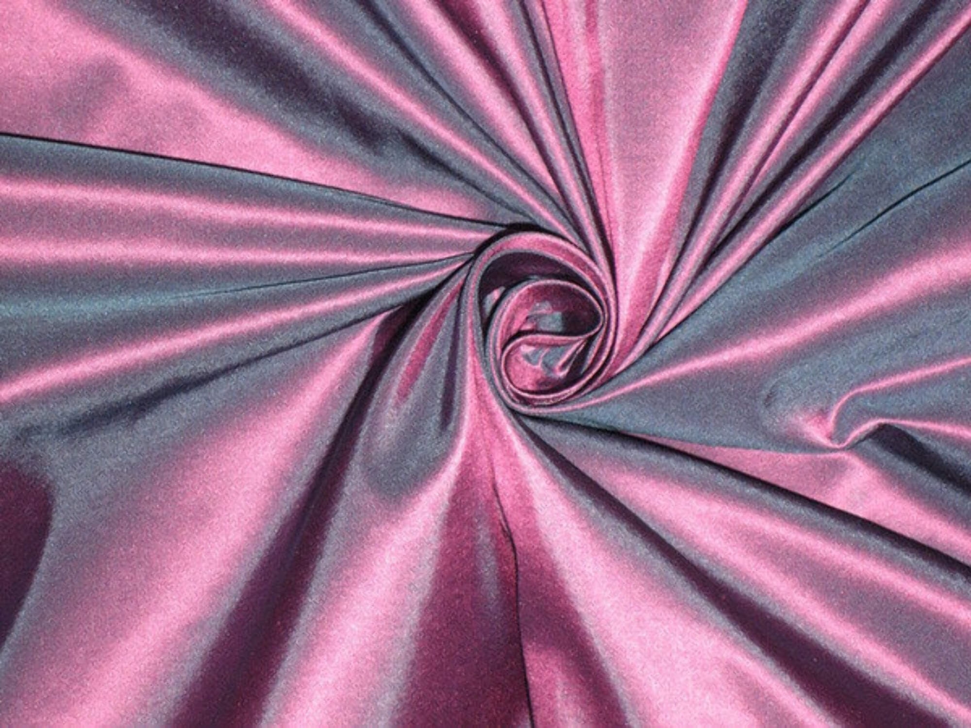 Pure Silk Taffeta fabric Blue with Pink Shot color 54" wide TAF180[2] - Walmart.com