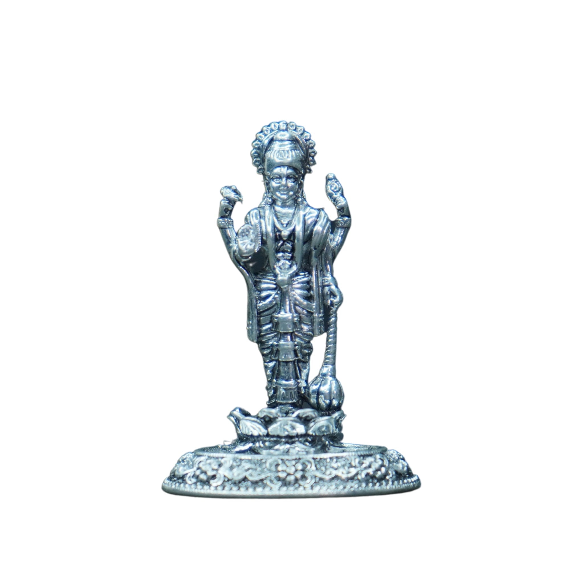 Pure Silver Antique Satya Narayana Swamy 18.15g - Walmart.com