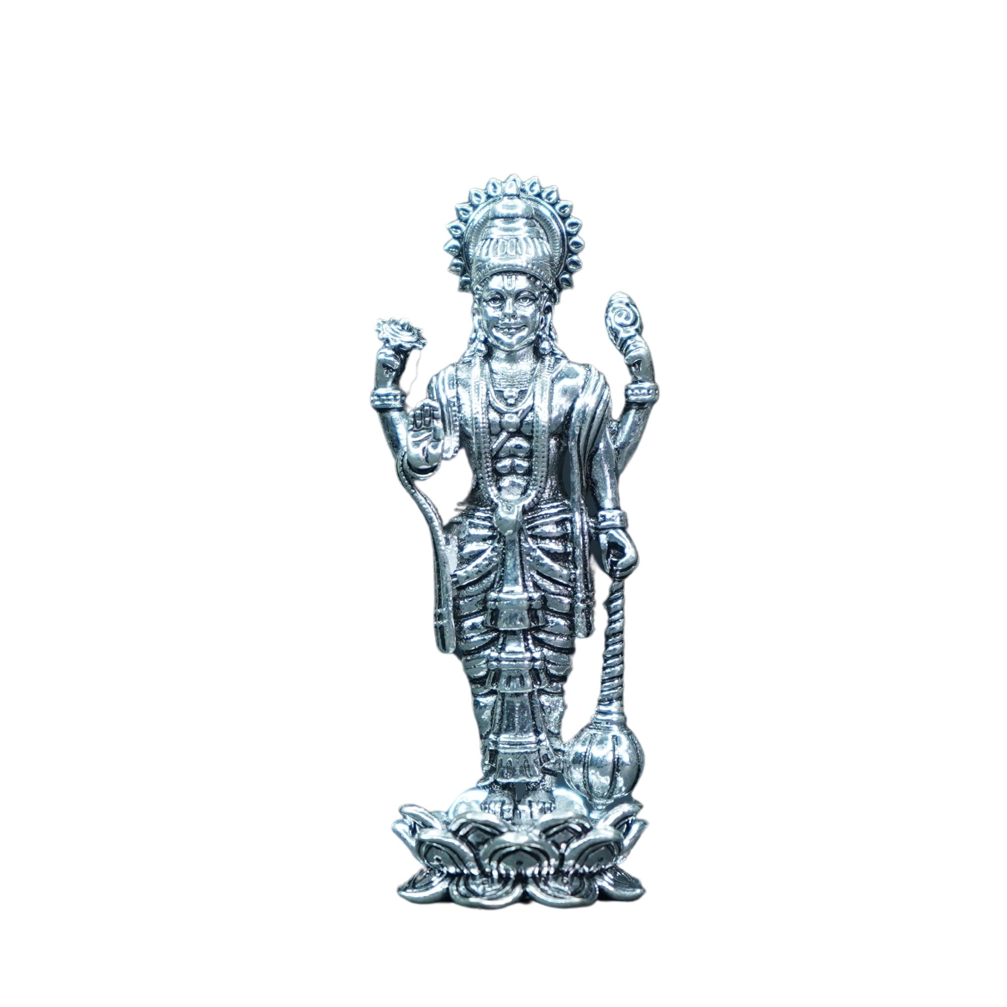 Pure Silver Antique Satya Narayana Swamy 48.89g - Walmart.com
