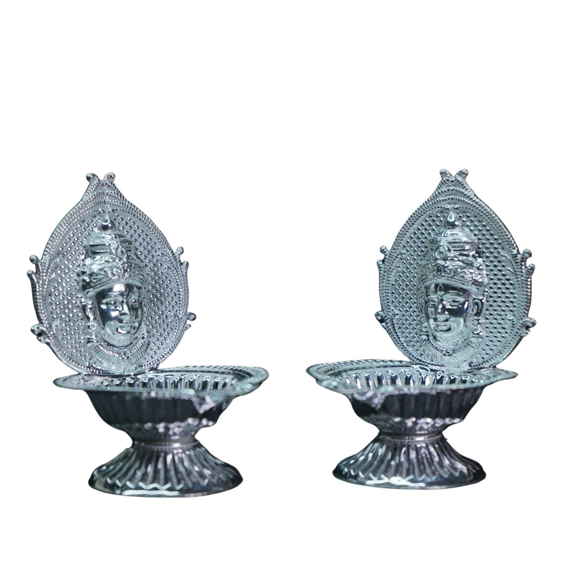 Pure Silver Balaji Diya 57.87g - Walmart.com