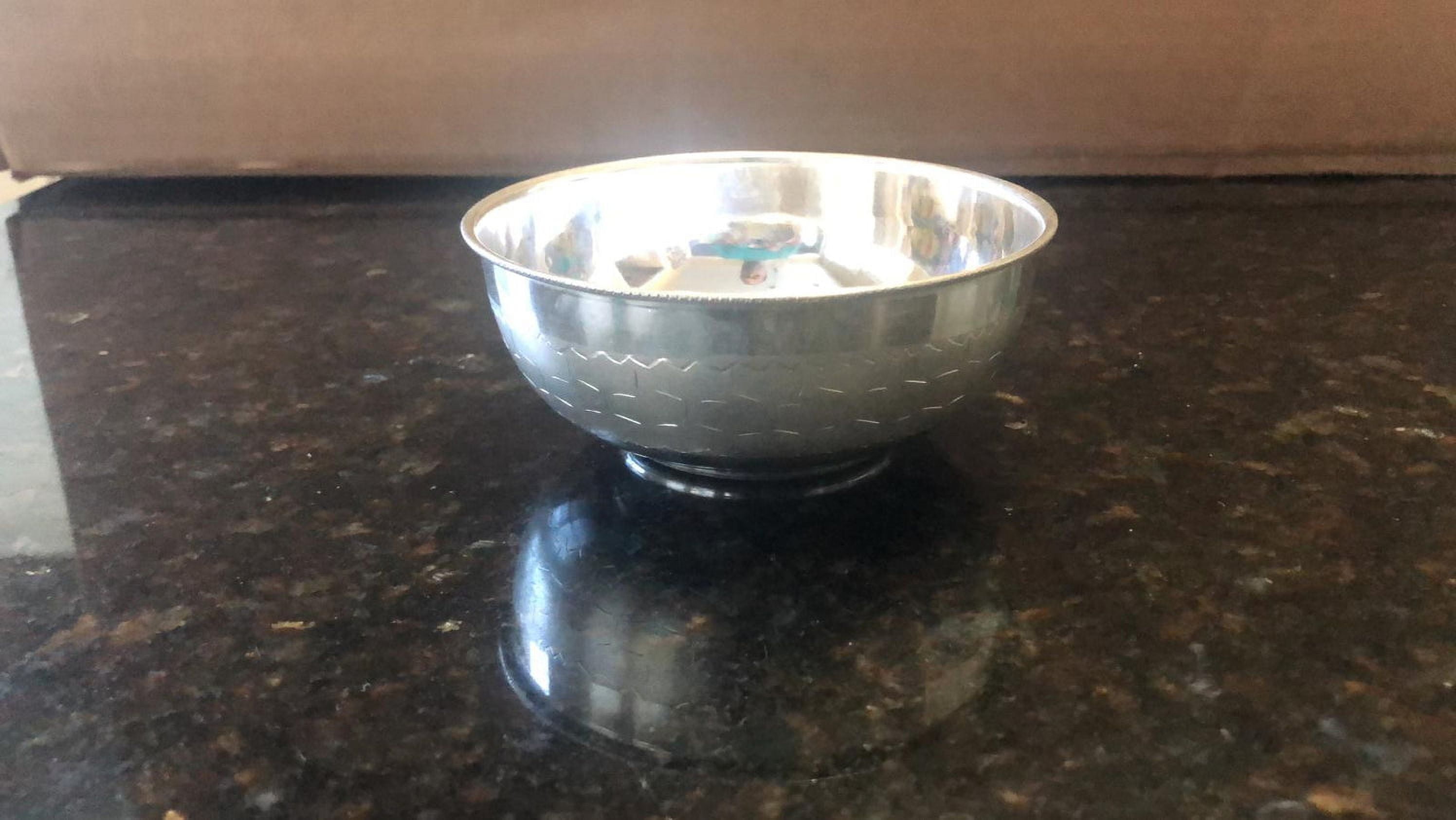 Pure Silver Bowl 53g, Silver Bowl For Puja, Silver Vessel, Silver Baby ...