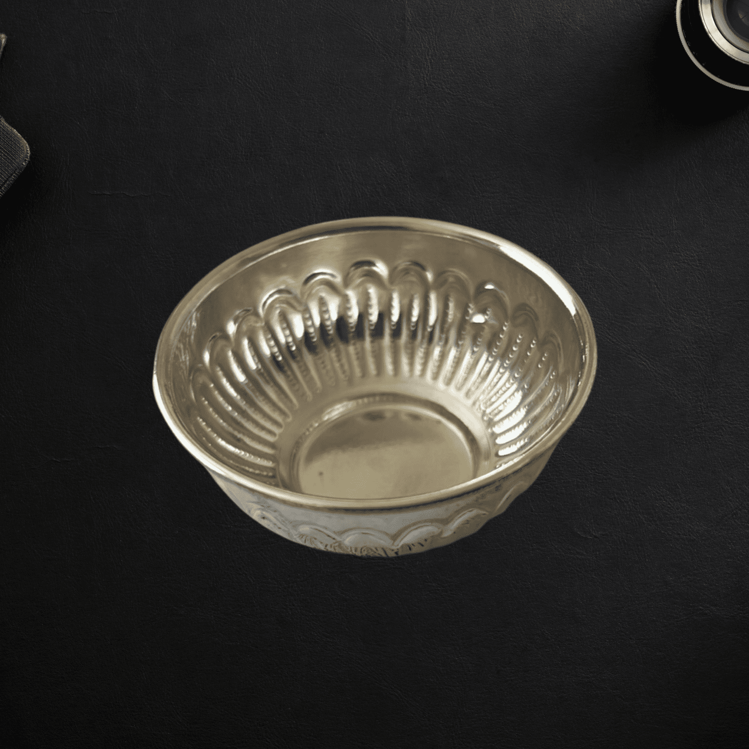 Pure Silver Bowl With Design, Kids Serving Bowl, Baby Serving Utensils ...