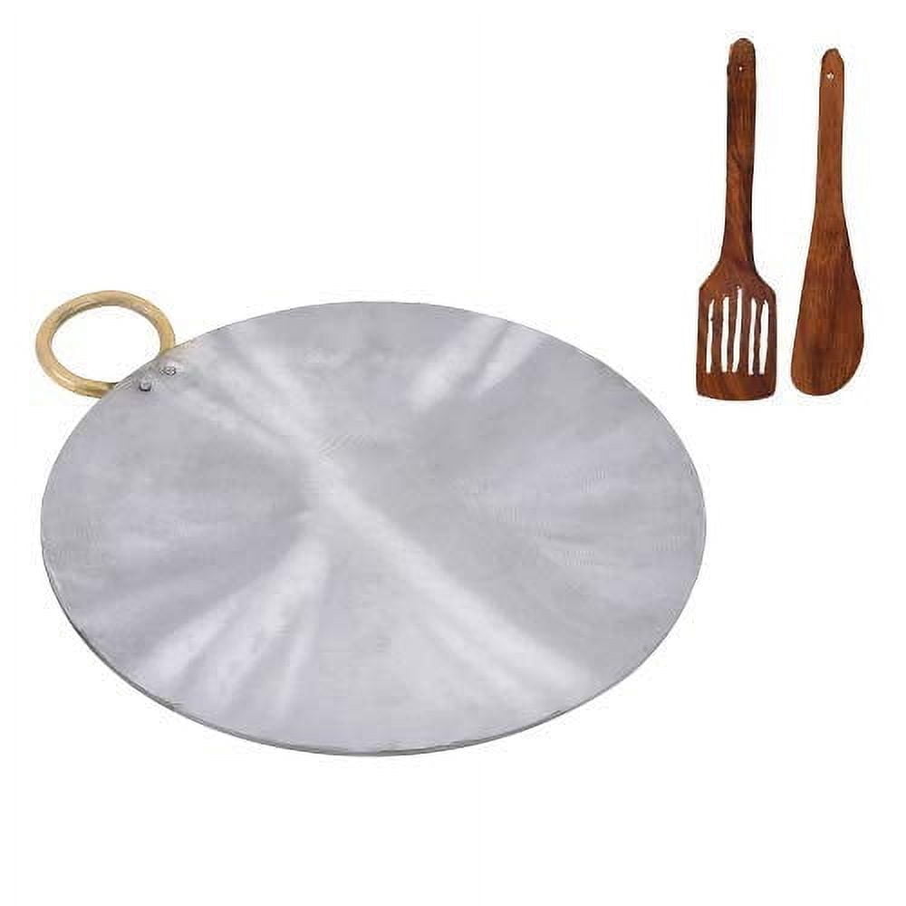 Pure Silver Cast Iron Dosa Tawa, Chilla Pan, Uttapam Tawa For Making ...