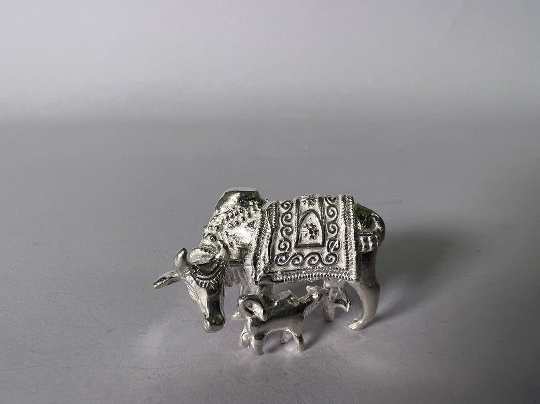Pure Silver Cow And Calf 19g - Walmart Business Supplies