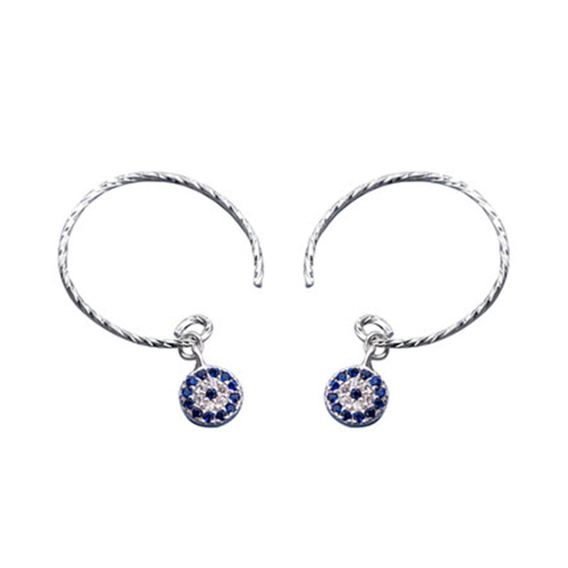 Pure Silver Devil's Eye Devil's Eye - Walmart.com