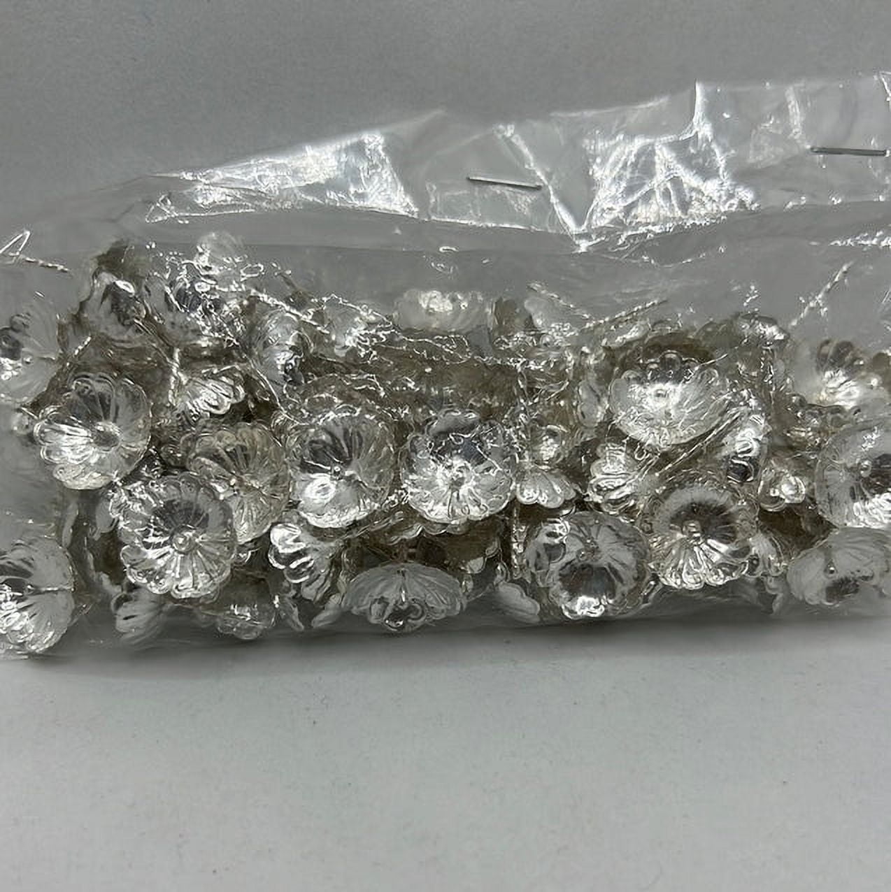 Pure Silver Flowers with Design (Pack Of 108)50g, Pure Silver Gift ...