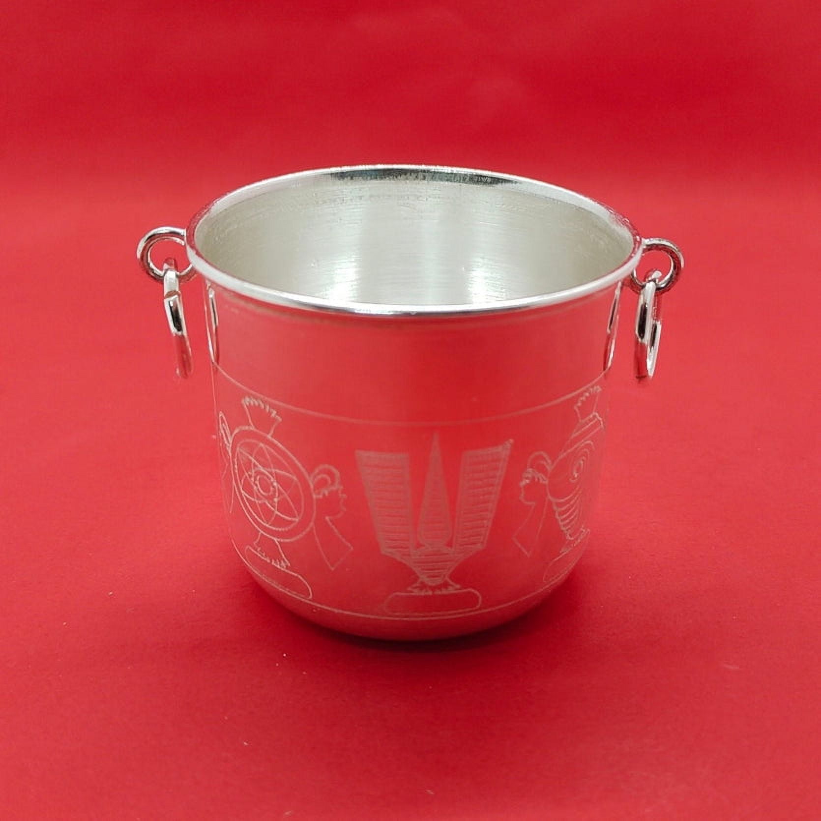 Pure Silver Gangalam 31g, Bowl for Pooja, Cup For Pooja, Silver Pooja ...
