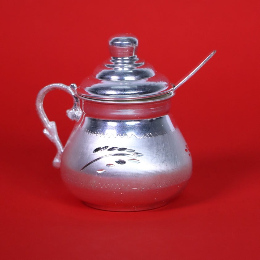Pure Silver Ghee Jug 62g, silver pooja items, silver gift items, sold ...