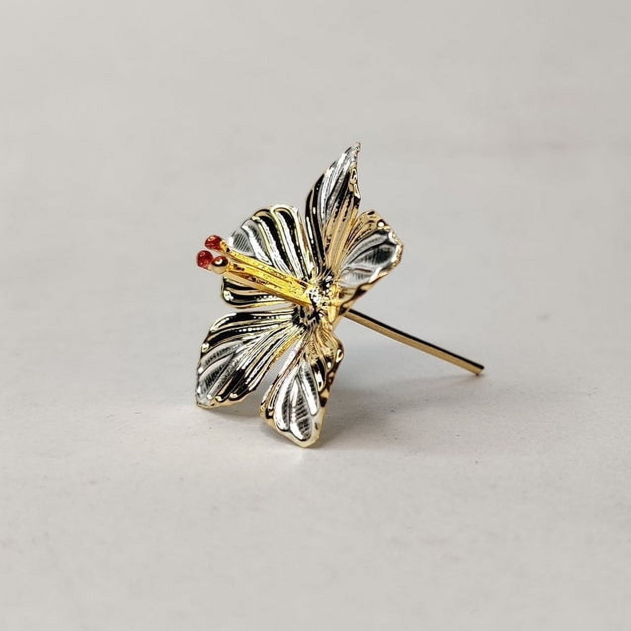 Pure Silver Gold Coated Silver Flowers 3g, Pure puja flowers, Silver ...