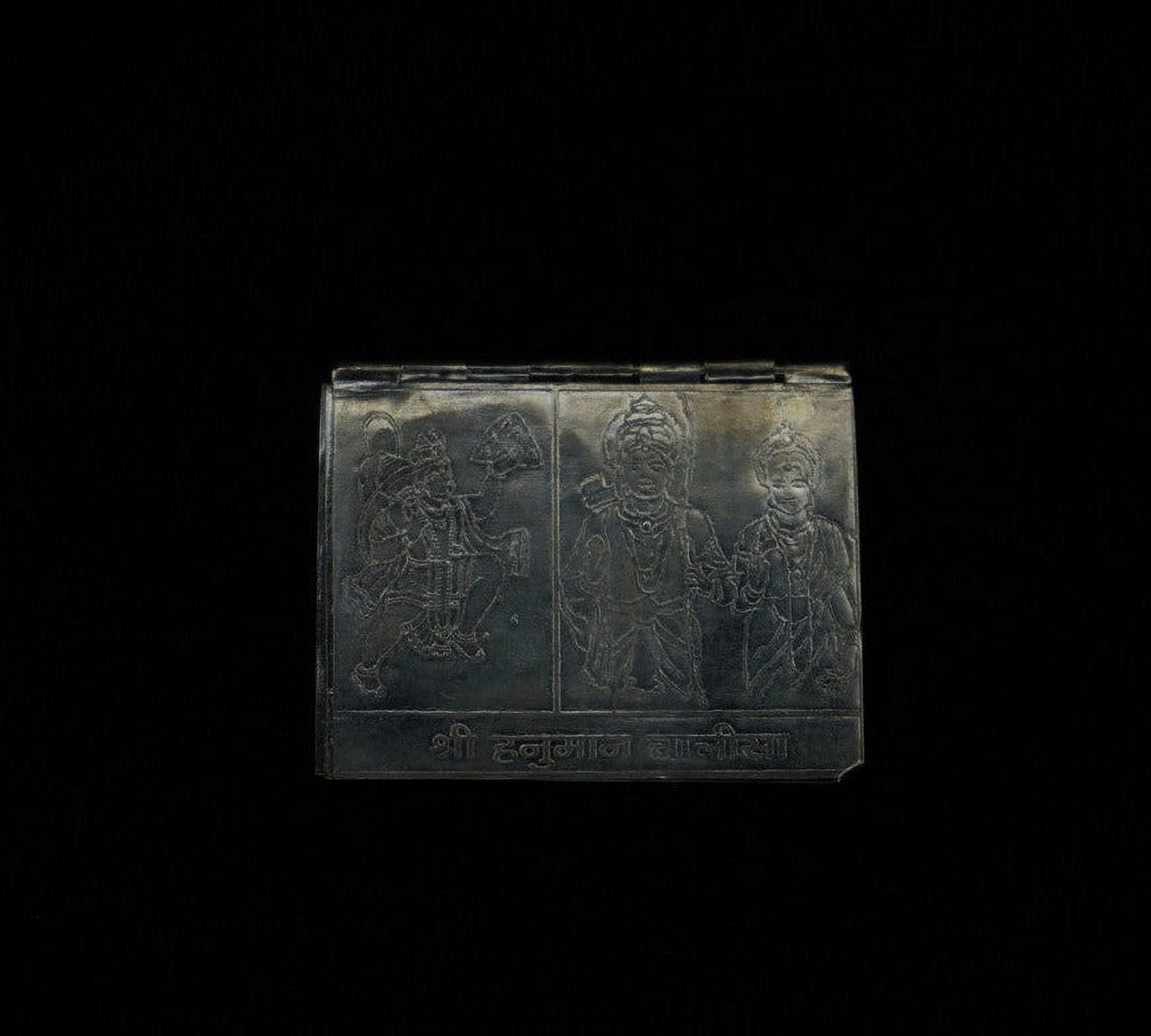 Pure Silver Hanuman Chalisa Book 37.5g, silver complete Shree Hanuman ...