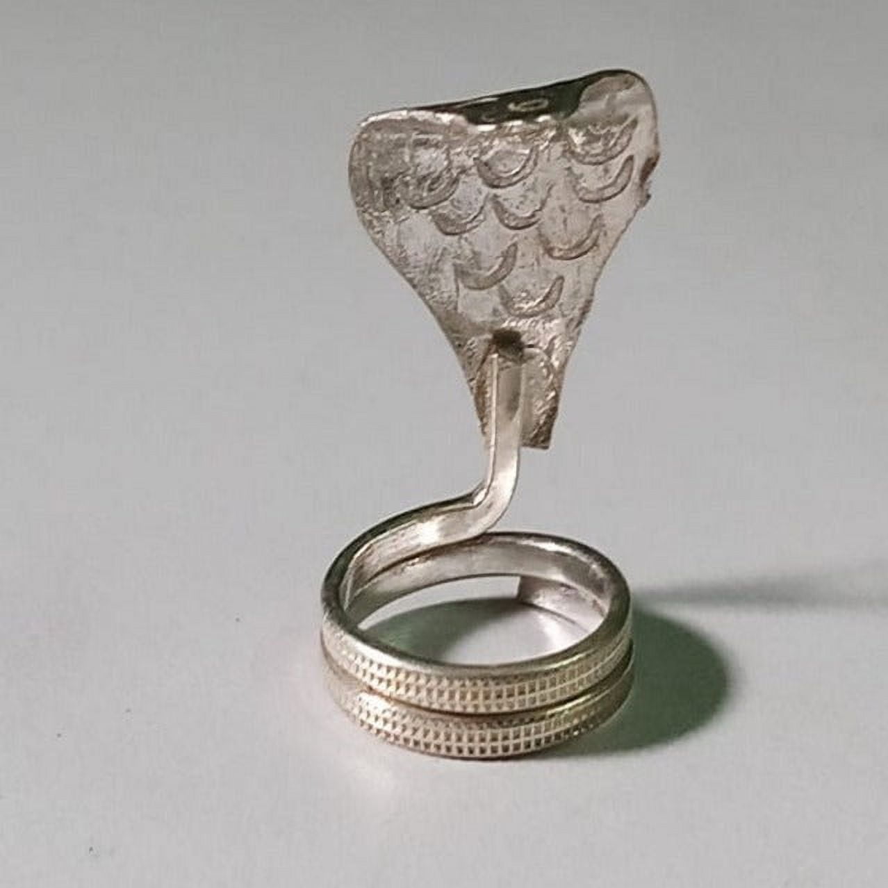 Pure Silver Snake For Puja, Pure Silver Snake Naag for Puja Pooja ...