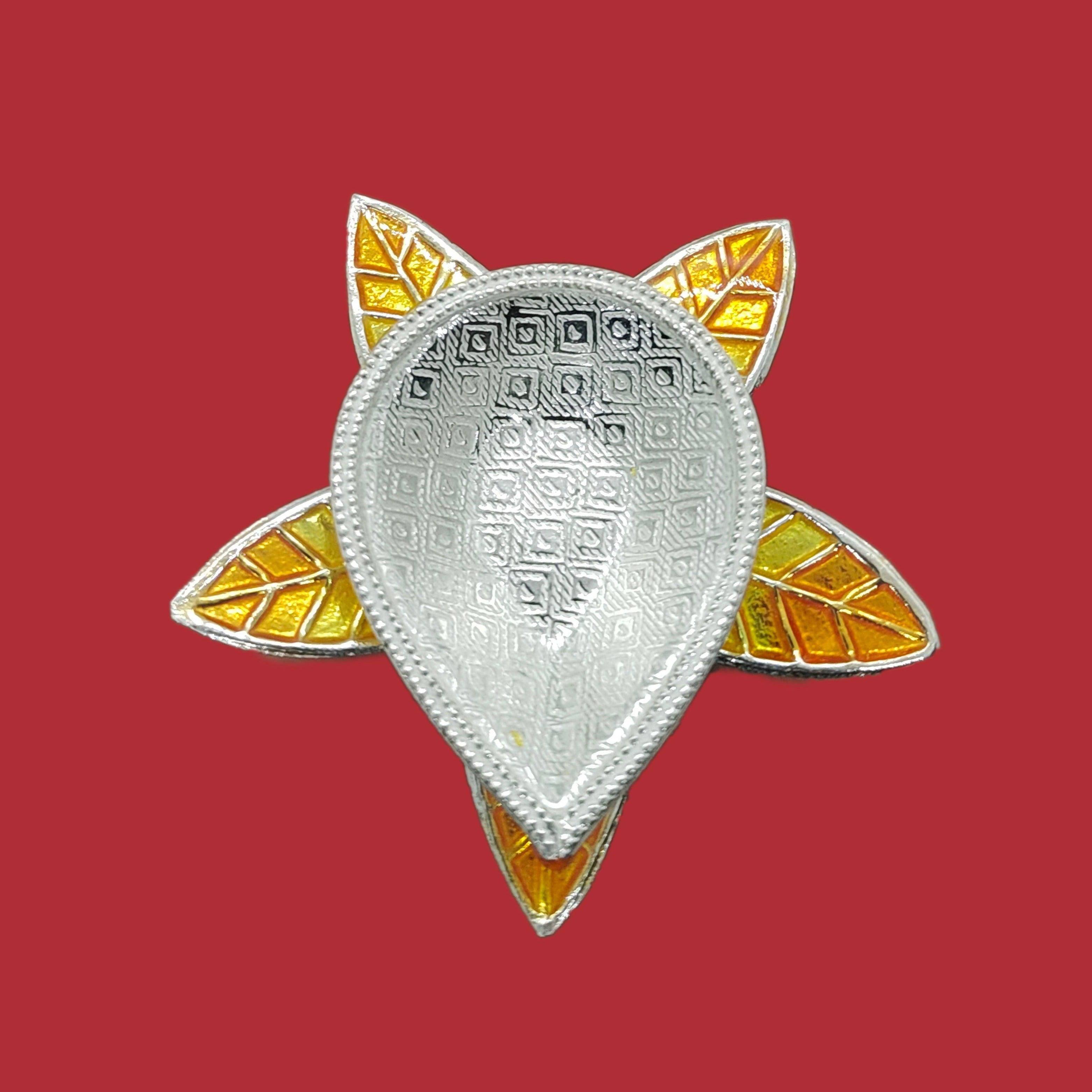 Pure Silver Star Leaf Pattern Fancy Diya 15.35g, Diya Deepam for Temple ...