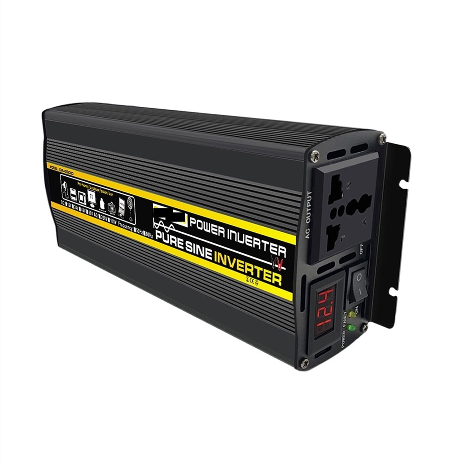 Pure Sine Wave 8000W Inverter DC 12v/24v/48v/60v To AC220 3000W 4000W 6000W Voltage Transformer ...