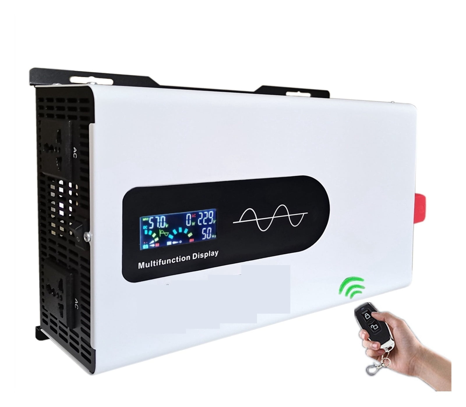 Pure Sine Wave Inverter 12V 220 2600W Solar Inverter Portable Power ...