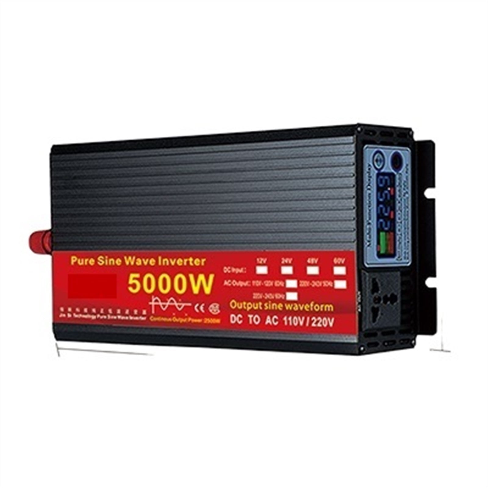 Pure Sine Wave Inverter 12V 24V 220 110 2000W 3000W 4000W 5000W Voltage ...