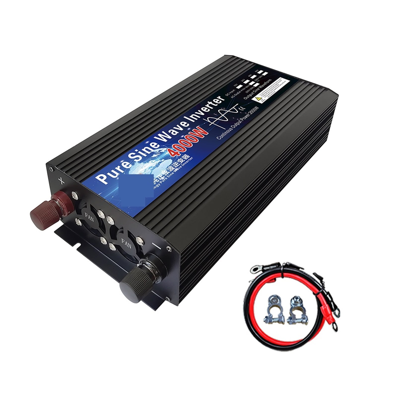 Pure Sine Wave Inverter 12V 24V 48V 60V 220 3000w 4000w Voltage Transformer Solar Power Inverter ...