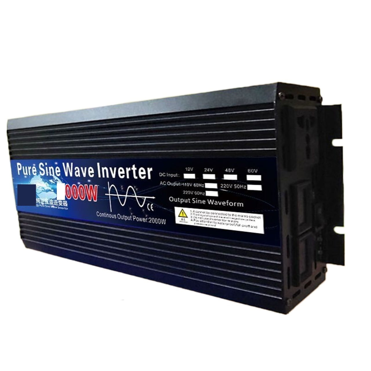 Pure Sine Wave Inverter 12V 24V 48V 60V 220 3000w 4000w Voltage Transformer Solar Power Inverter ...