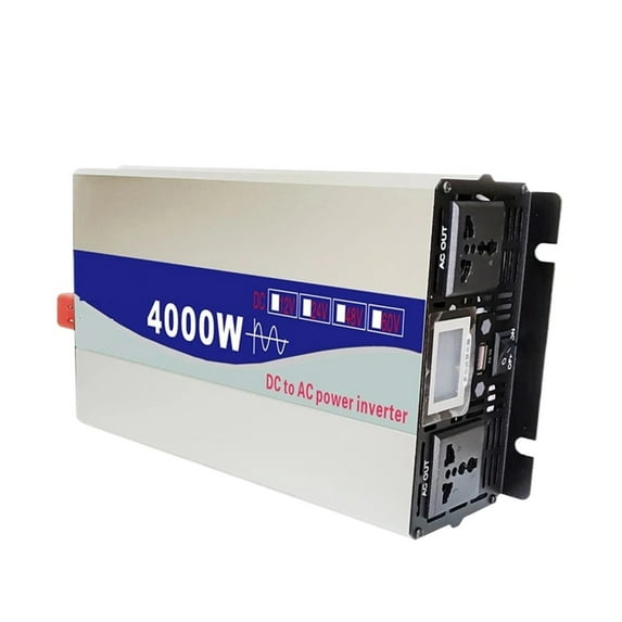 Pure Sine Wave Inverter 12v 110 220 4000W 5000W Power 12V 24V Converter ...