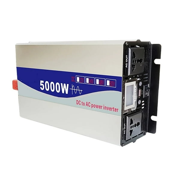 Pure Sine Wave Inverter 12v 110 220 4000W 5000W Power 12V 24V Converter ...