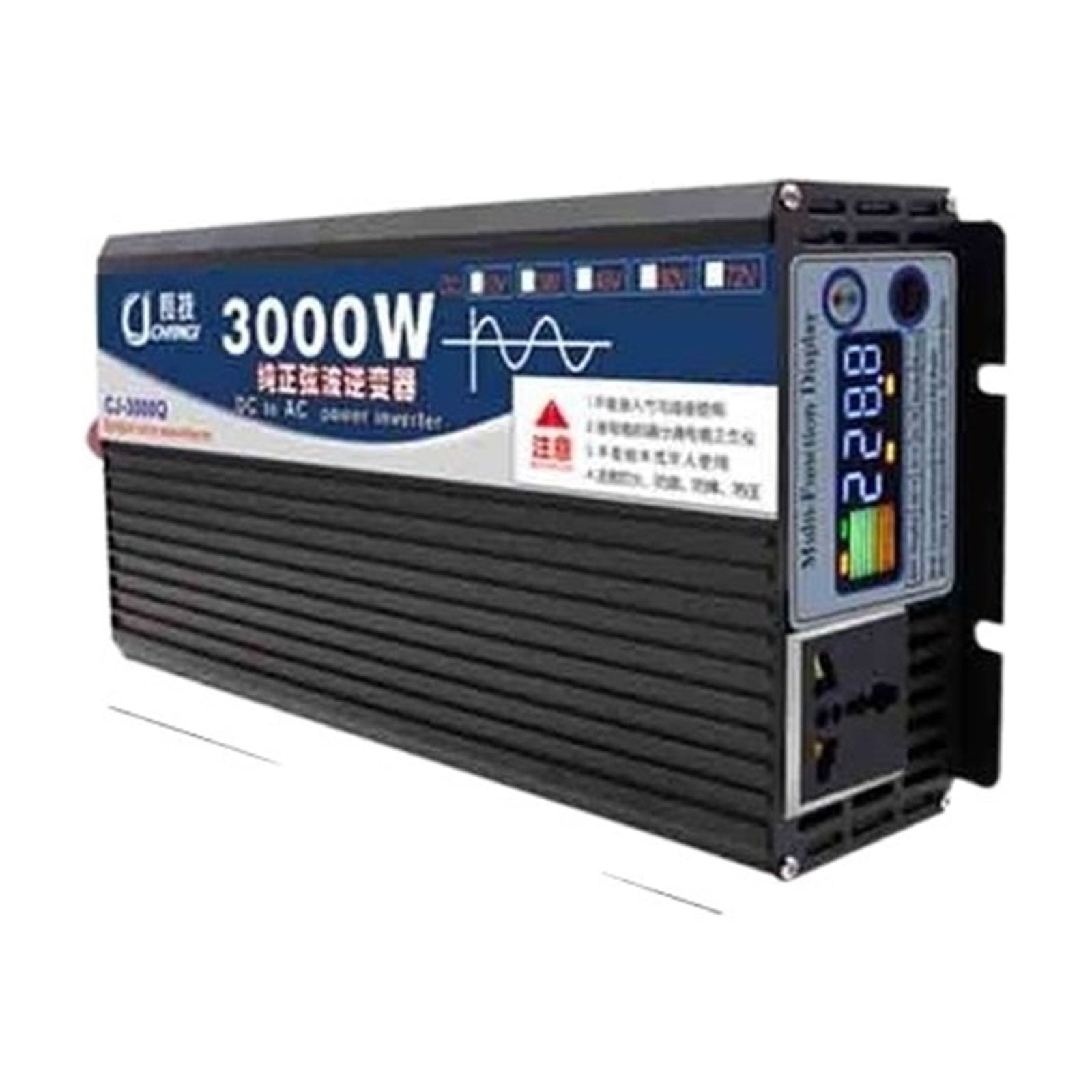 Pure Sine Wave Inverter 1600W 2200W 2600W 3000W 4000W 5000W 6000W 7000w 8000w 12V/24V 48V 60V To ...