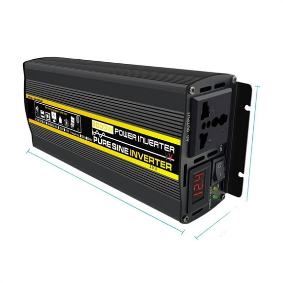 Pure Sine Wave Inverter 8000W LED Display Inverter 12V/24V 110/220 ...
