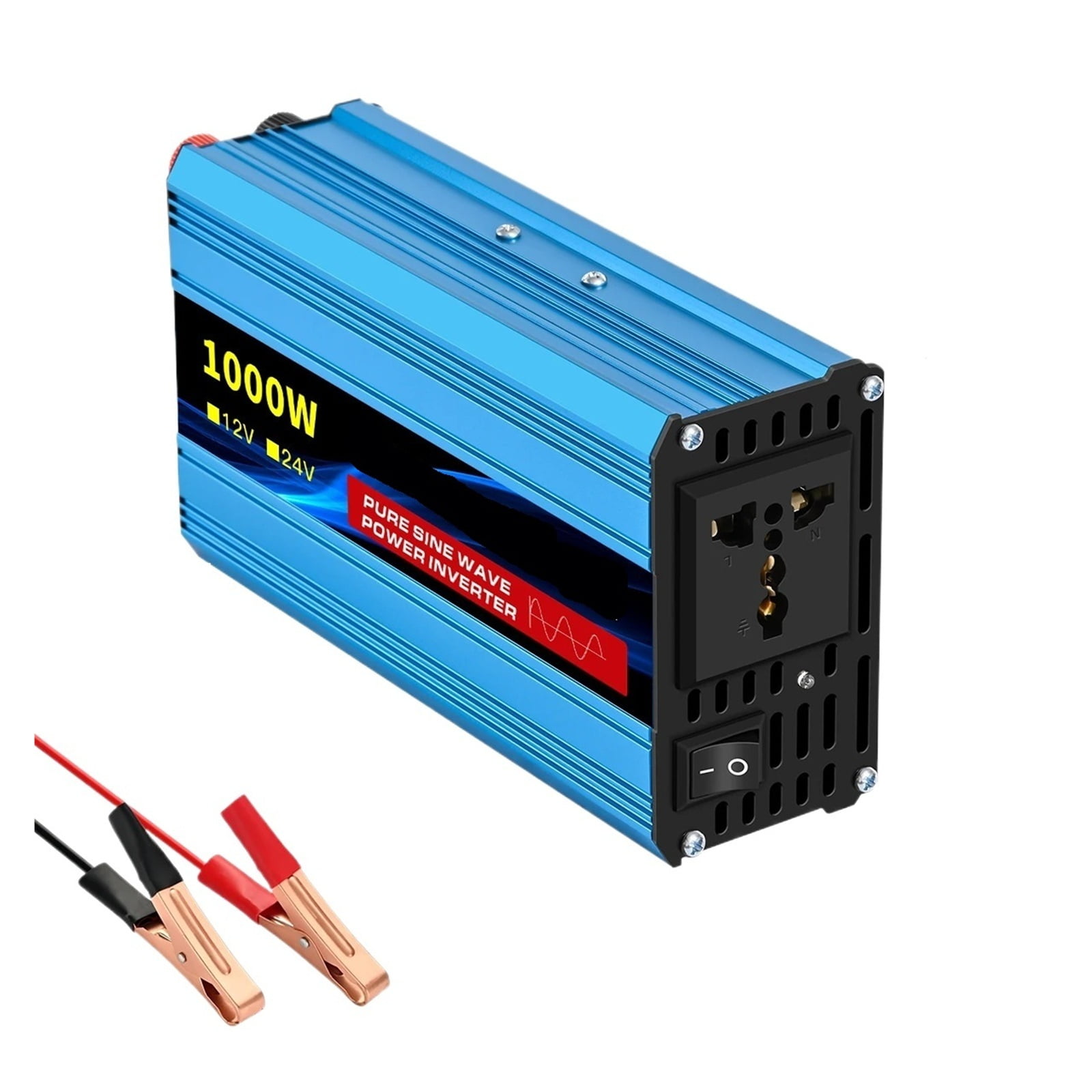 Pure Sine Wave Inverter DC 12V to AC 110 V 50hz Power Inverter Charger ...