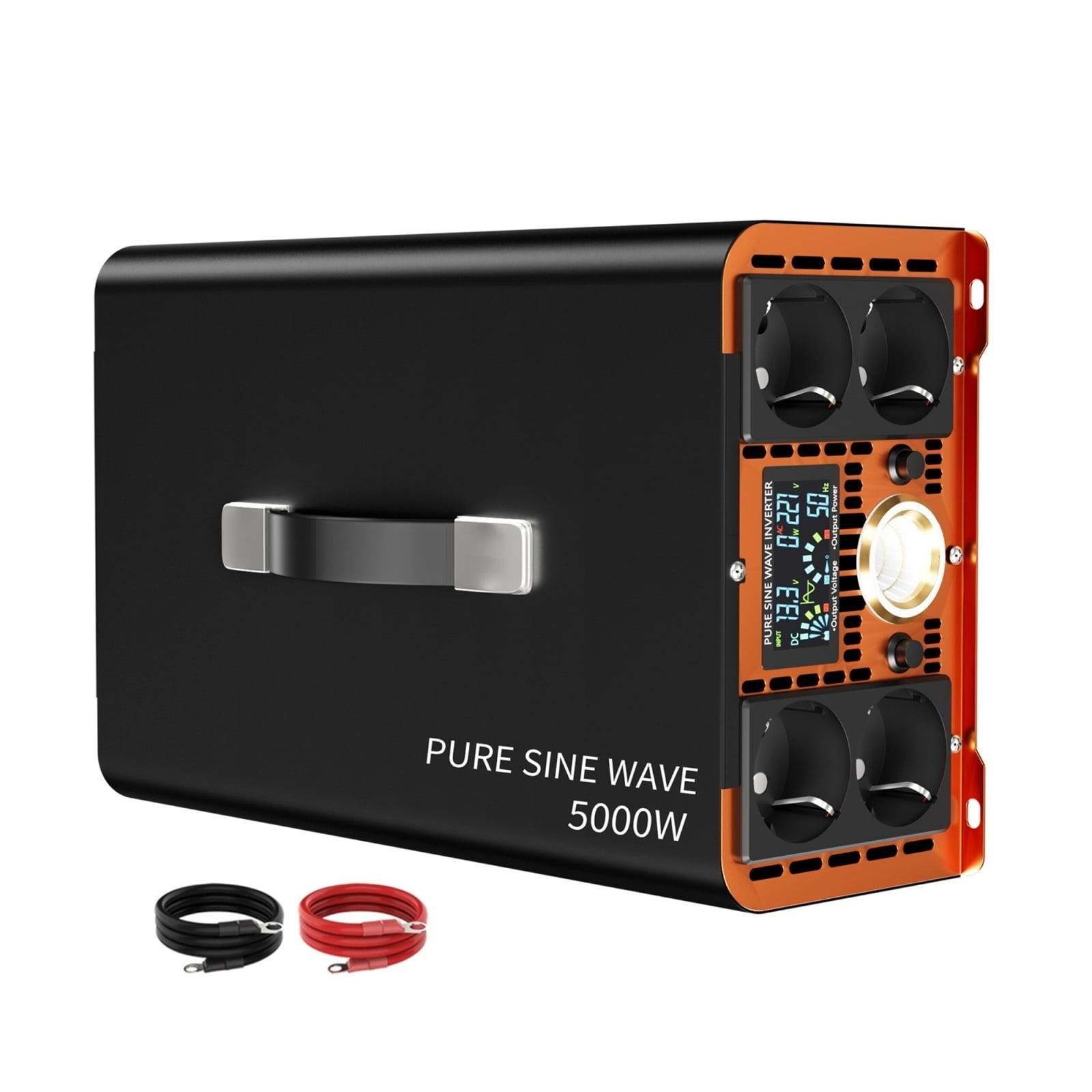Pure Sine Wave Inverter Inversor Voltage Converters Power Bank Solar ...