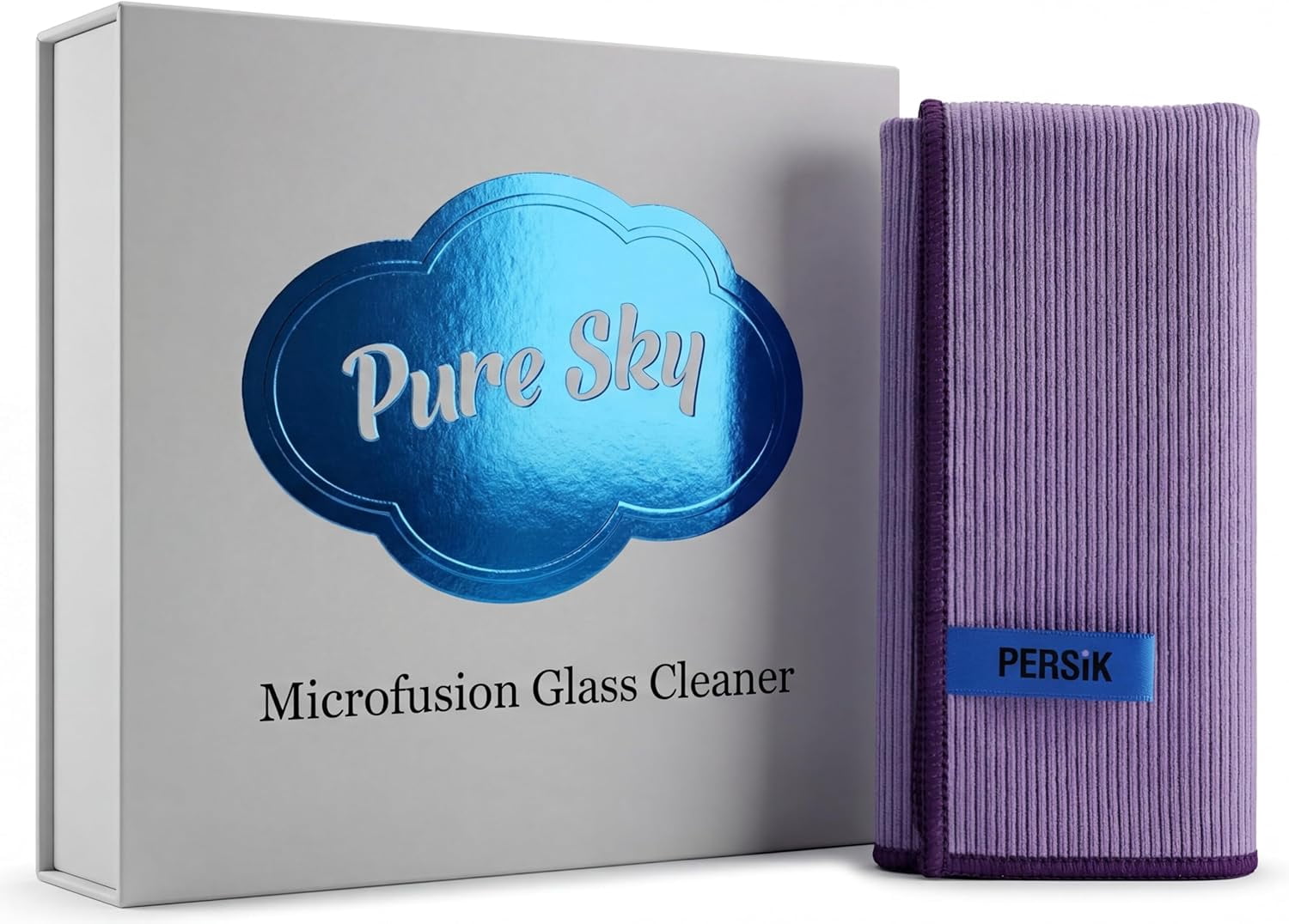 Pure Sky Microfiber Window & Glass Cleaning Cloth - JUST ADD Water No ...
