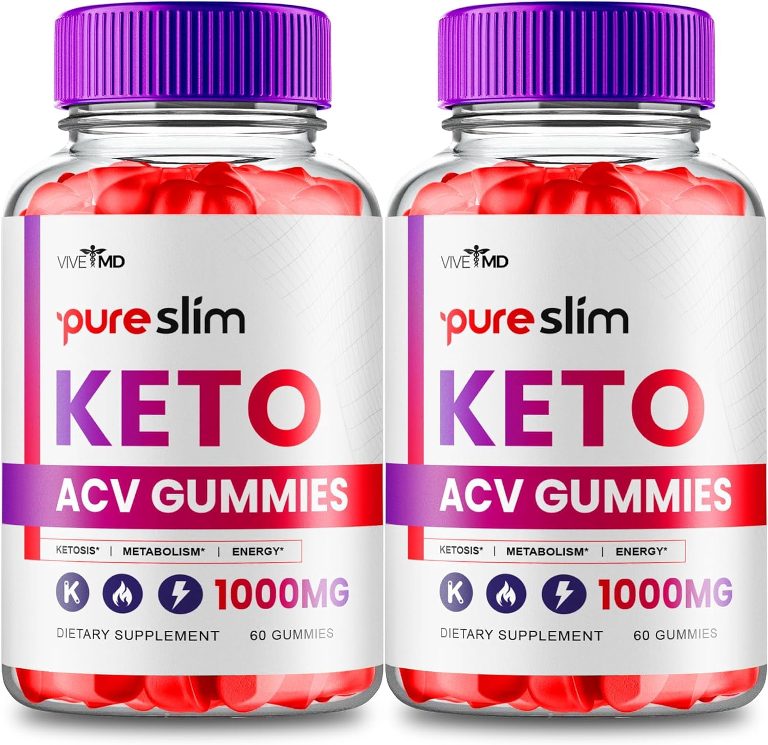 Pure Slim Keto ACV Gummies Supplement - Official Formula - Pure Slim ...