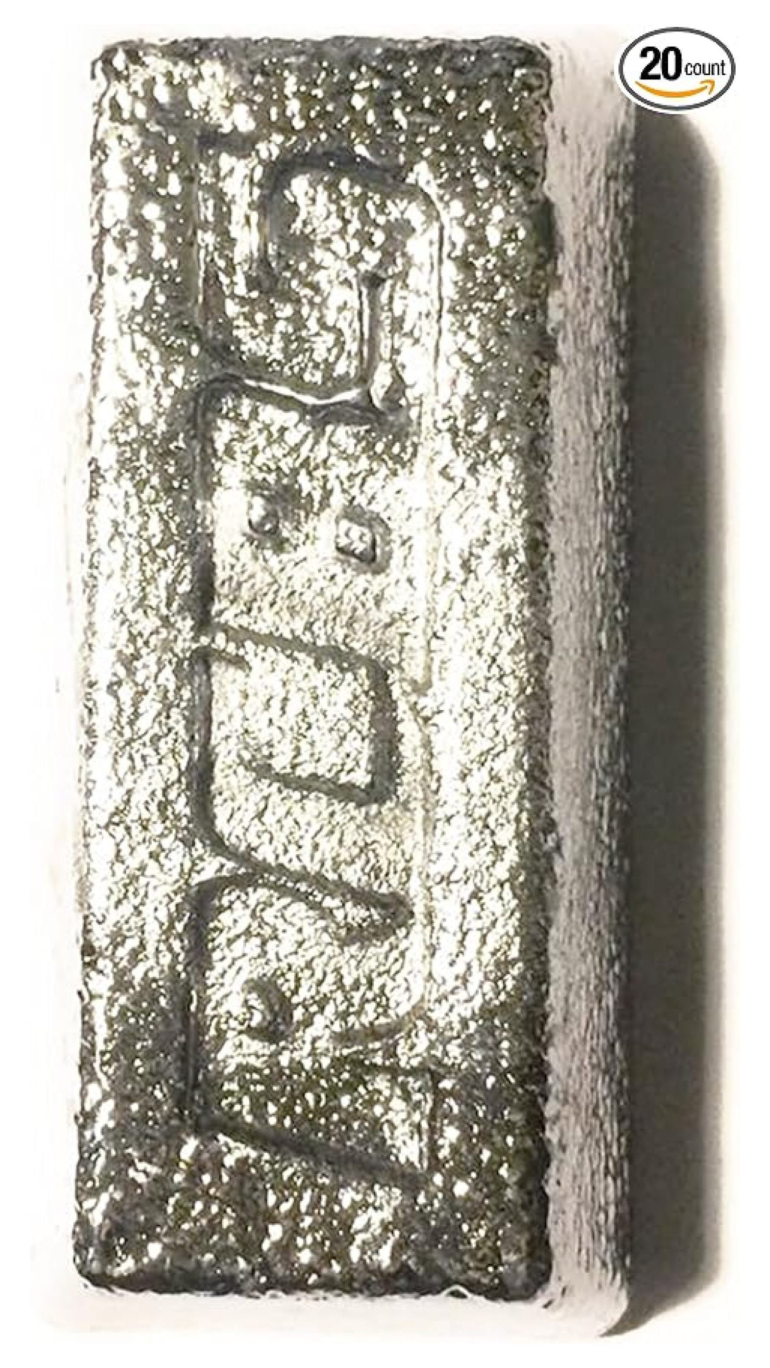 Pure Soft Lead Ingots - 20 lbs (20 x 1lb) - Clean Fluxed Lead Bars 6in ...