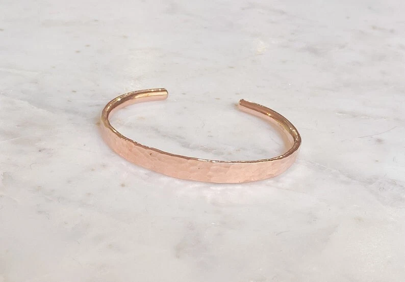 Pure Solid Copper Cuff Bracelet For Women and Men Arthritis Copper ...