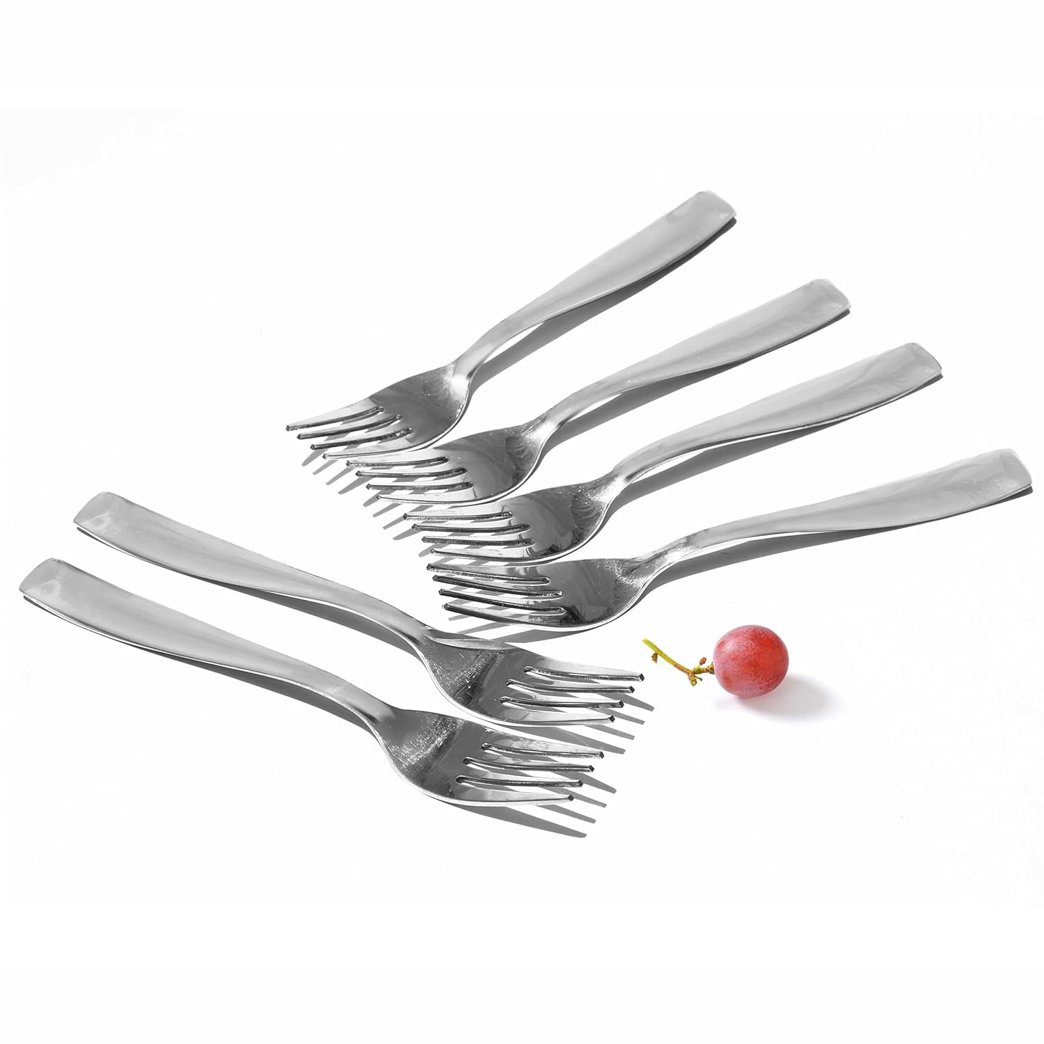 Pure Source India Stainless Steel Table Forks Fruit Fork for Dining ...