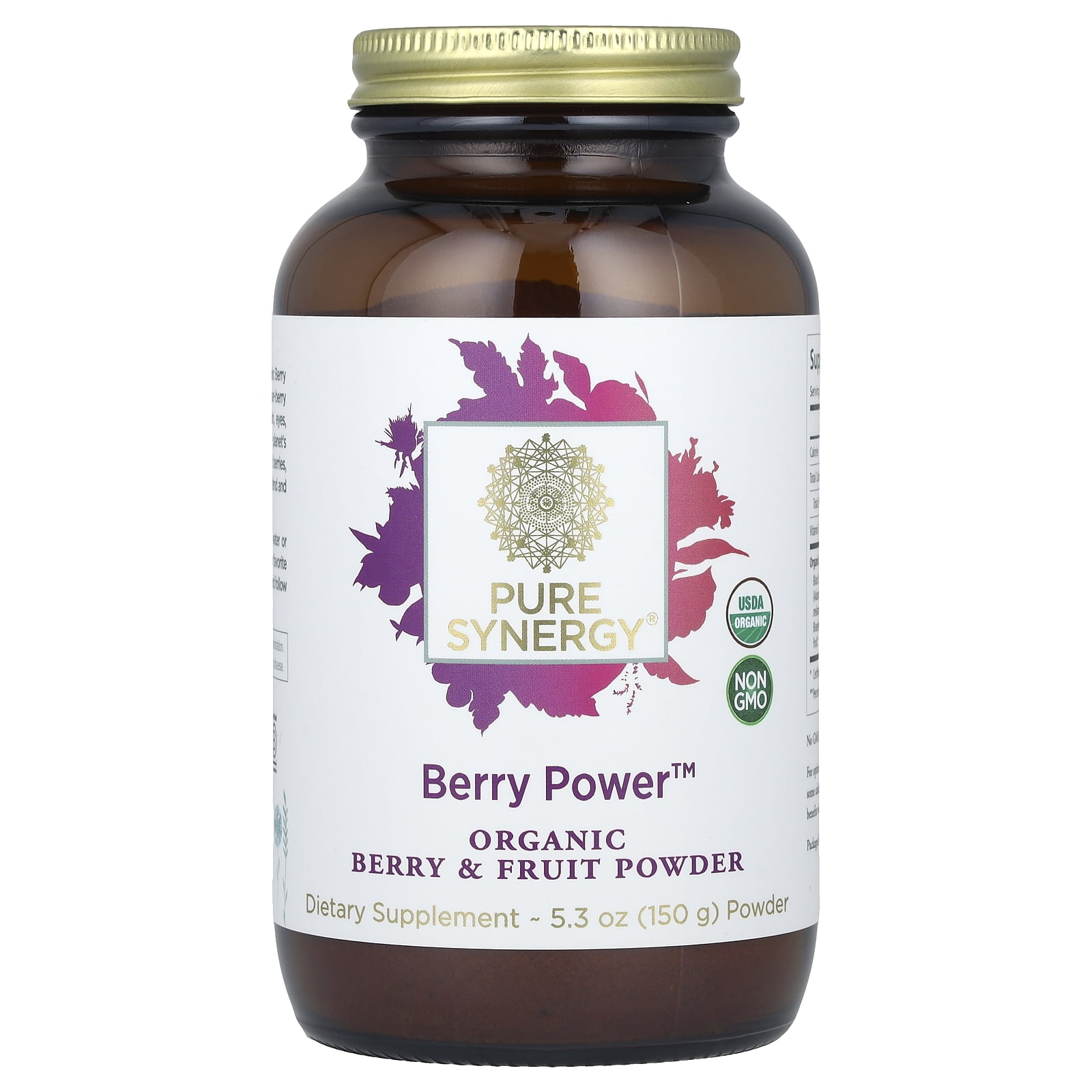 Pure Synergy Berry Power™, Organic Berry & Fruit Powder, 5.3 oz (150 g ...