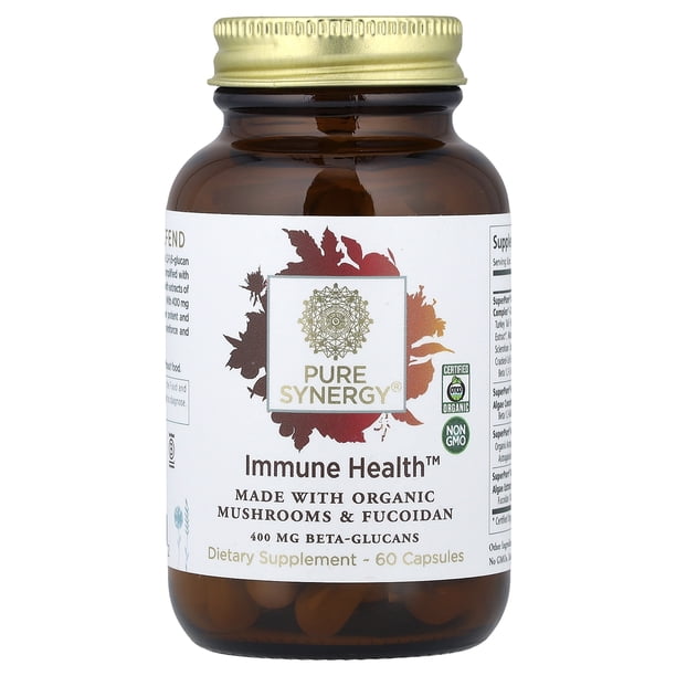 Pure Synergy Immune Health™, 60 Capsules - Walmart Business Supplies