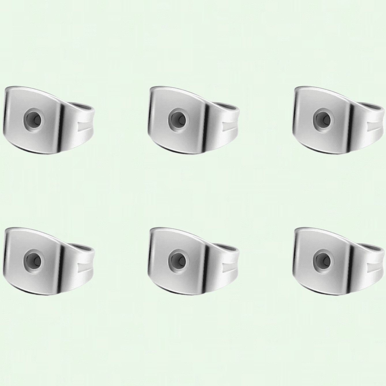 Pure Titanium Earring Backs Replacements, Hypoallergenic, Secure Ear ...