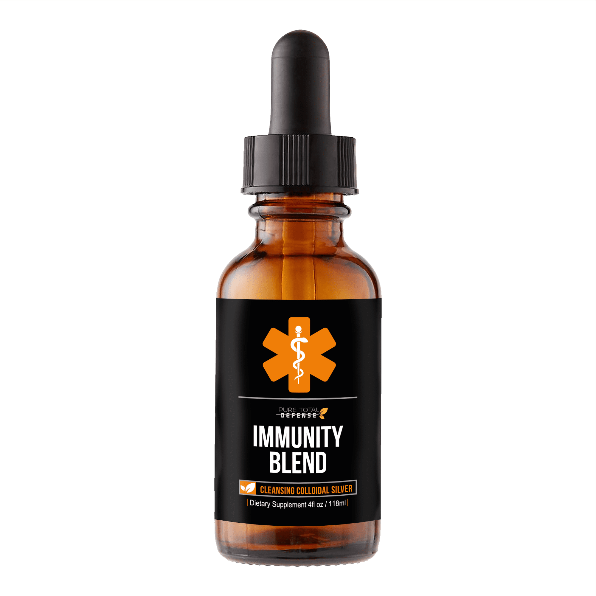 Pure Total Defense Immunity Blend - Cleansing Colloidal Silver ...