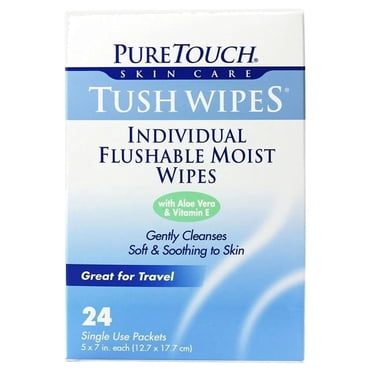Kirkland Signature Moist Flushable Wipes, Disposable Hypoallergenic ...