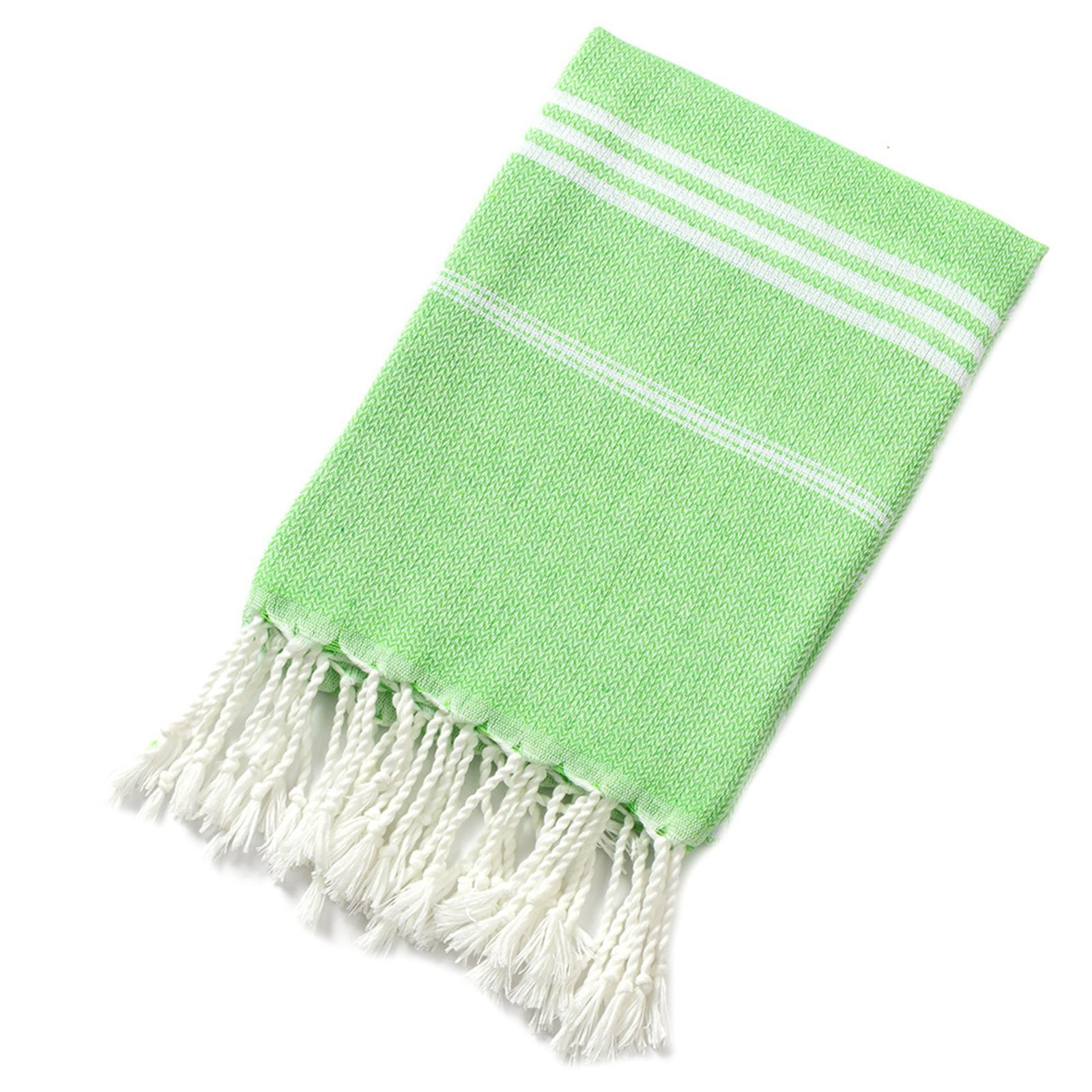 Pure Turkish Non Stick Sand Tassel Beach Towel - Lightweight and ...