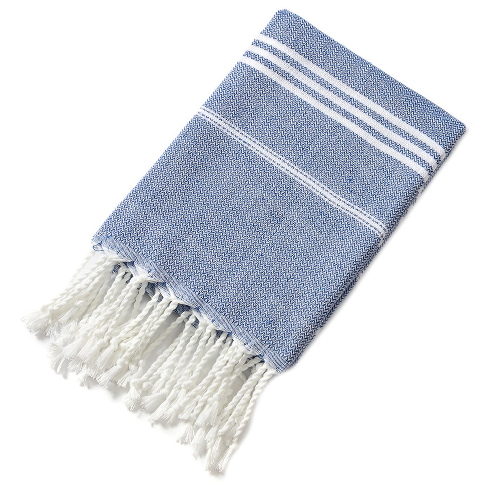Pure Turkish Non Stick Sand Tassel Beach Towel Oversized Lightweight ...